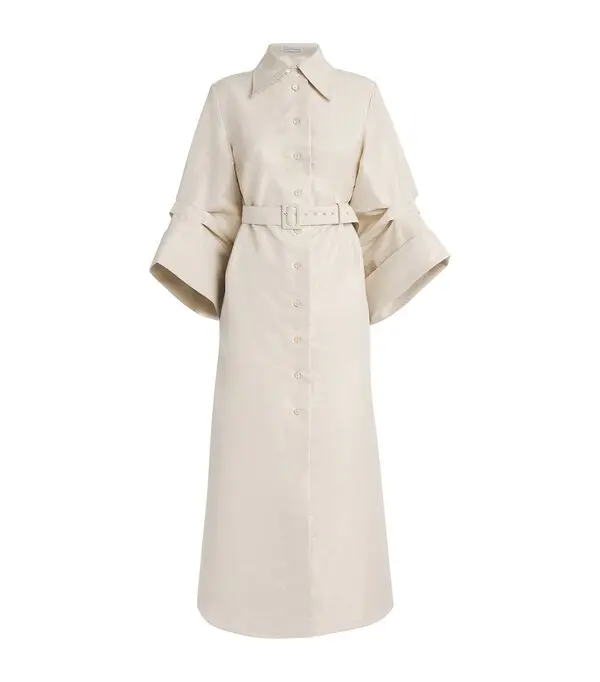 Palmer//harding Sparkling Taffeta Intention Maxi Dress