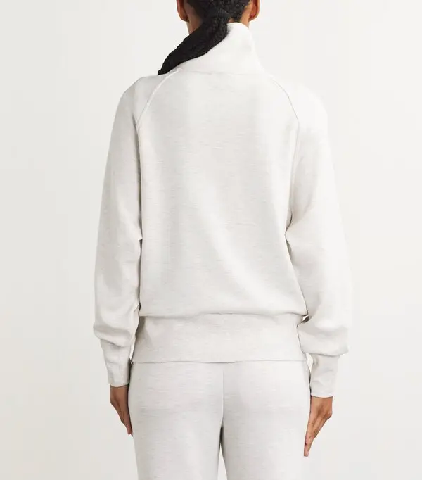Varley Roxbury Zip-up Sweatshirt - Ivory