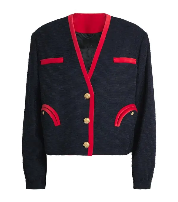 BLAZÉ MILANO Cotton-blend Riviera Cardigan