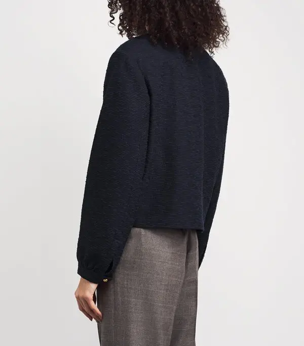 BLAZÉ MILANO Cotton-blend Riviera Cardigan