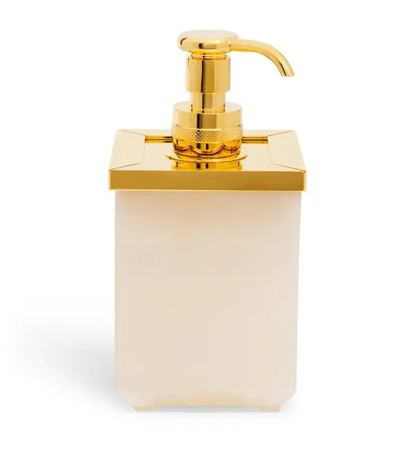 ZODIAC Onyx Soap Dispenser - Gold