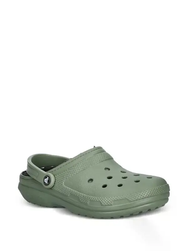 CROCS Perforated Slippers - Green