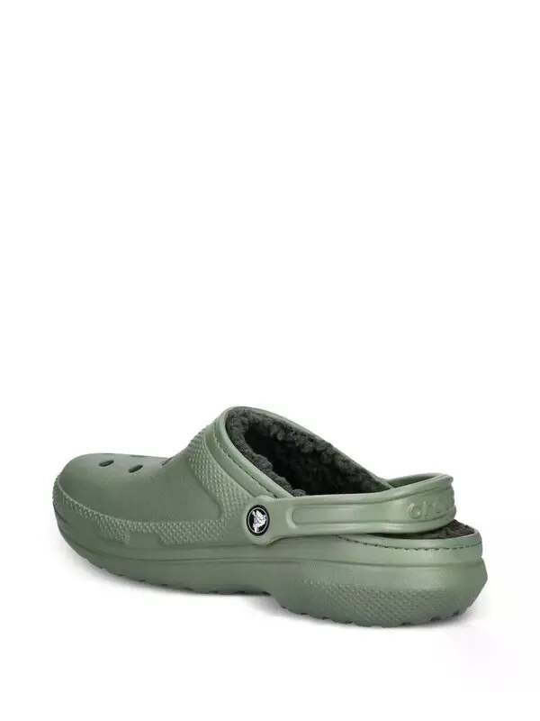 CROCS Perforated Slippers - Green