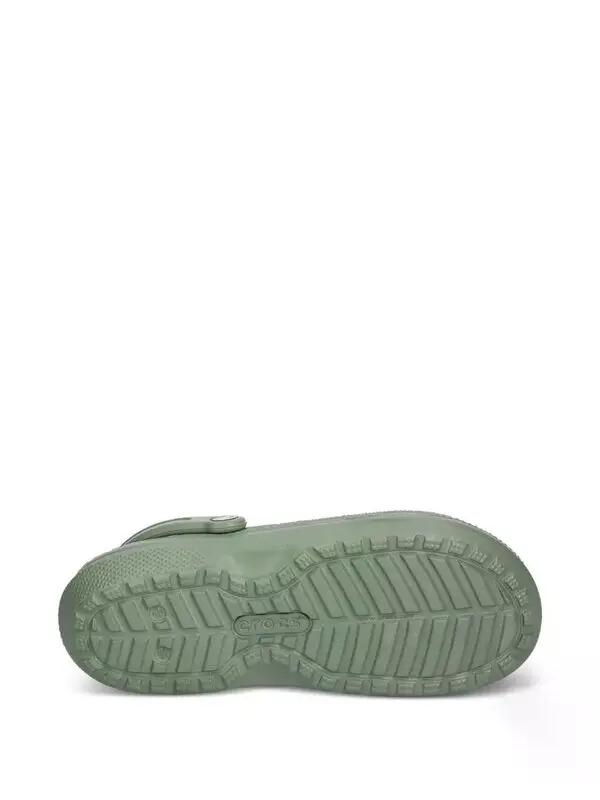 CROCS Perforated Slippers - Green