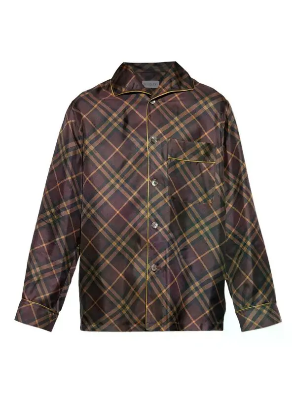 Burberry Checked Pocket Shirt