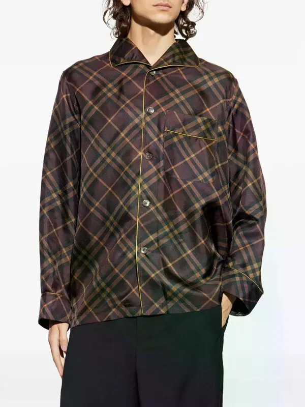 Burberry Checked Pocket Shirt