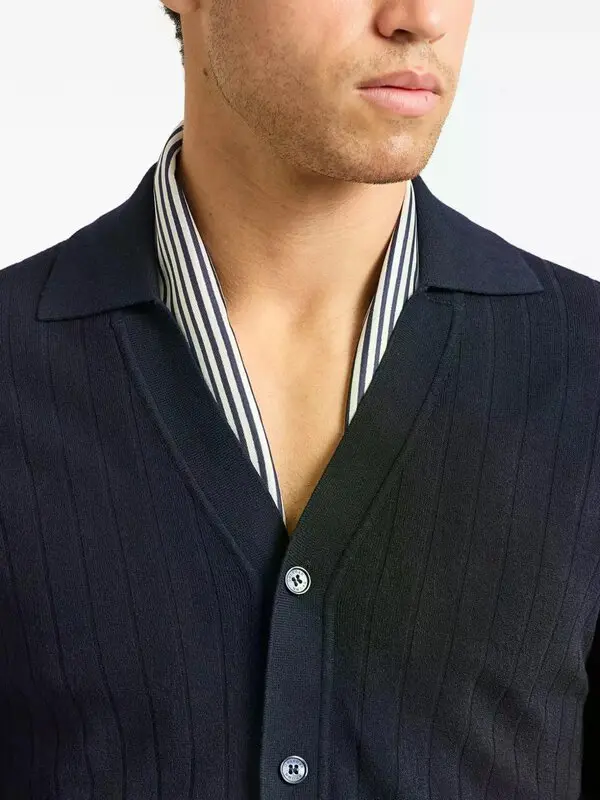 Orlebar Brown Bastian Collared Buttoned Cardigan