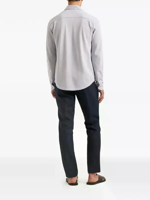 Orlebar Brown Giles Pique Shirt - Blue