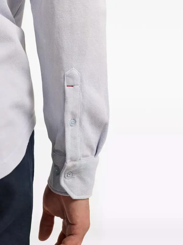 Orlebar Brown Giles Pique Shirt - Blue