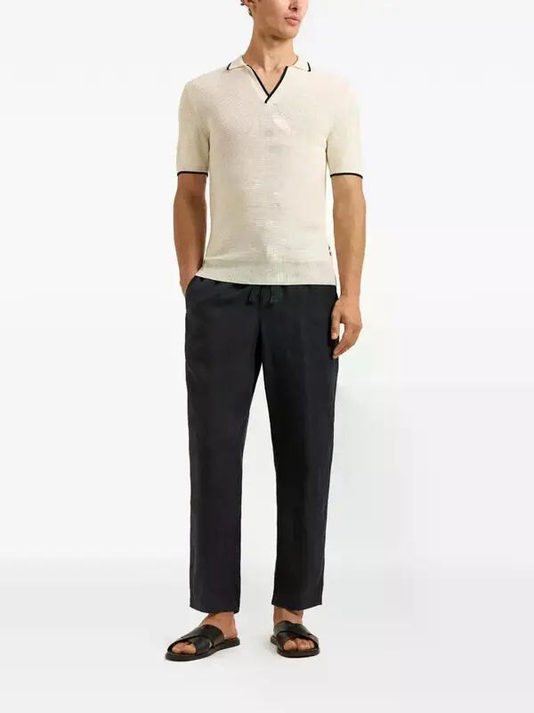 Orlebar Brown Horton Striped V-neck T-sshirt