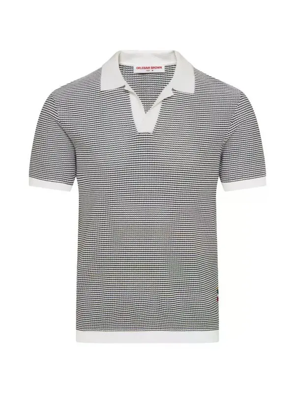 Orlebar Brown Roddy Striped Polo Shirt