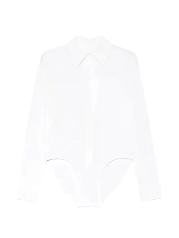 Norma Kamali Shirt-collar Jumpsuit