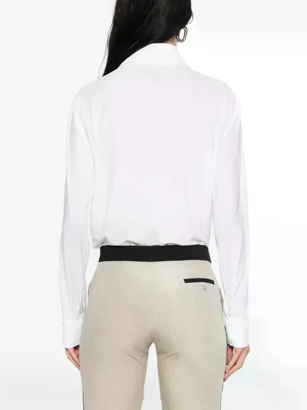 Norma Kamali Shirt-collar Jumpsuit
