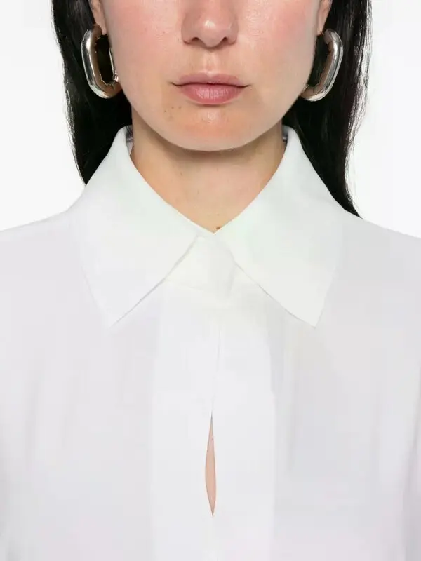 Norma Kamali Shirt-collar Jumpsuit