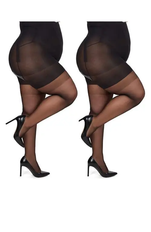 MEMOI 2-pack Body Shaper High Waist Tights