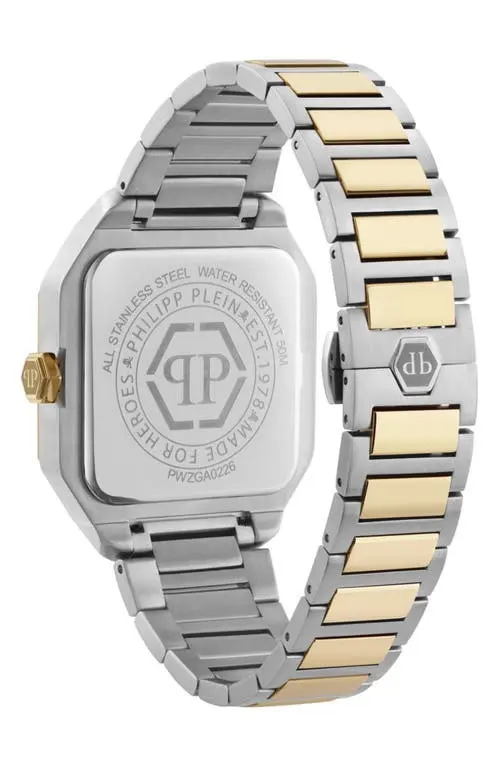 Philipp Plein Edge Bracelet Watch - Two Tone