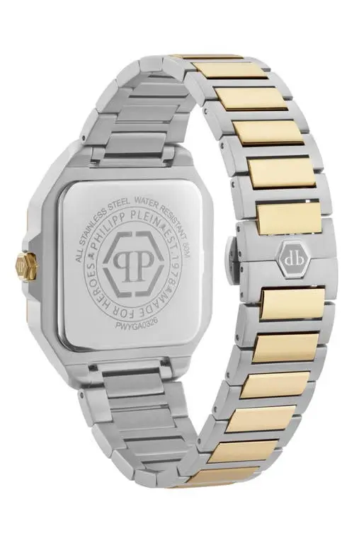 Philipp Plein Edge Two-tone Bracelet Watch - Two Tone