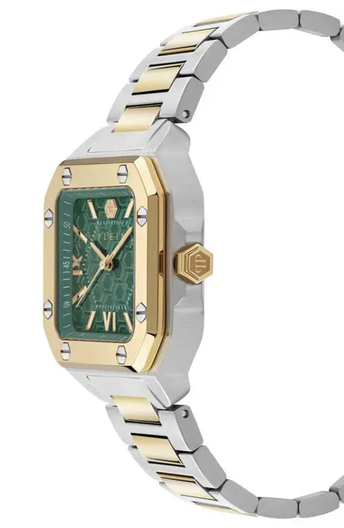 Philipp Plein Edge Two-tone Bracelet Watch - Two Tone