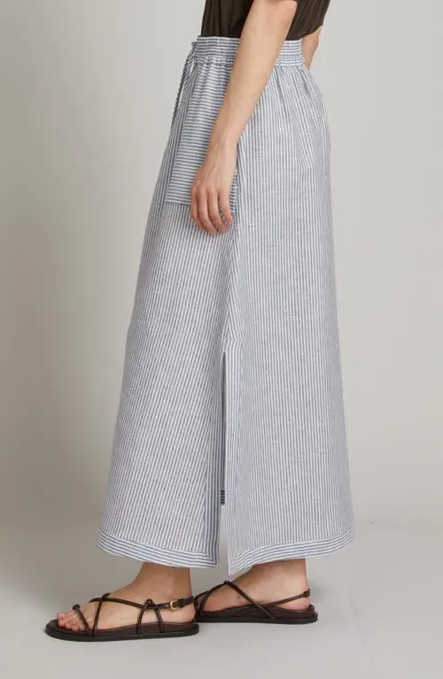 MM BY MAX MARA Sumero Stripe Linen Blend Skirt