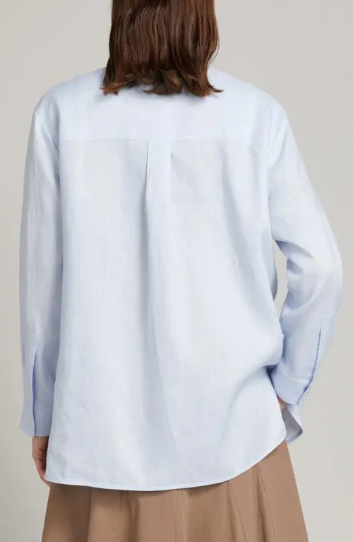 MM BY MAX MARA Filo Woven Linen Shirt