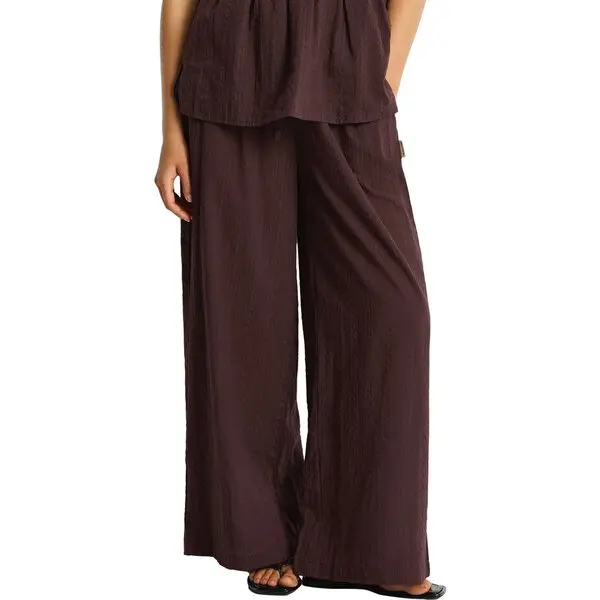 SEA LEVEL Surf Cover-up Pants - Chocolate