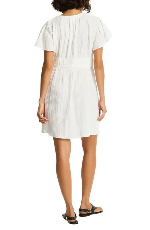 SEA LEVEL Cotton Cover-up Dress