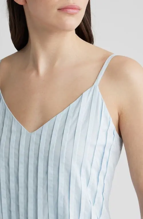 Parker Cami Pintuck Cotton Midi Dress
