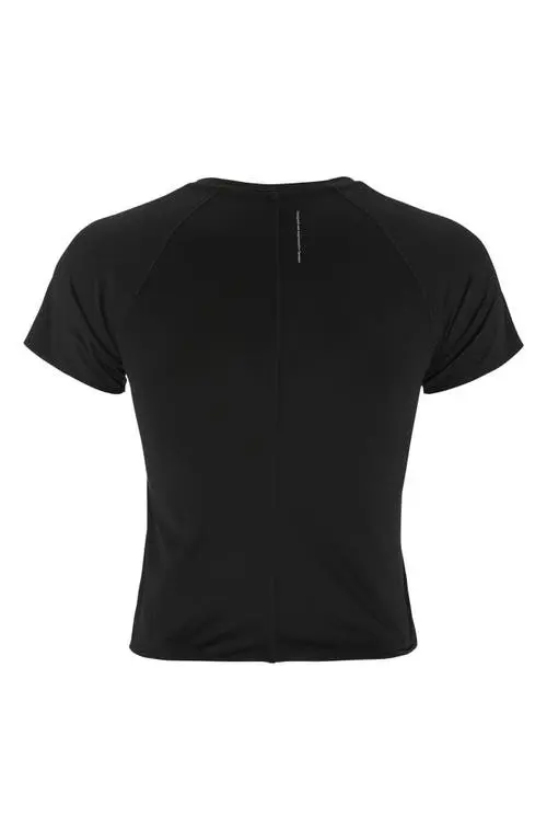 CRAFT Crewneck Cropped Running T-shirt - Black