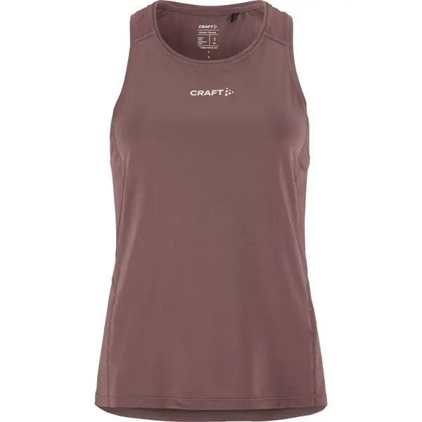 CRAFT Essence Perforated Jersey Racerback Tank - Flint