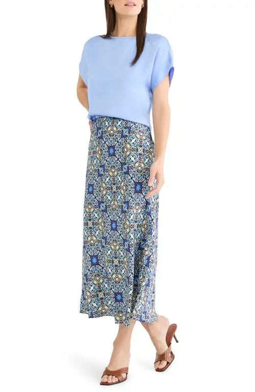 NIC+ZOE Filigree Tile Slip Skirt