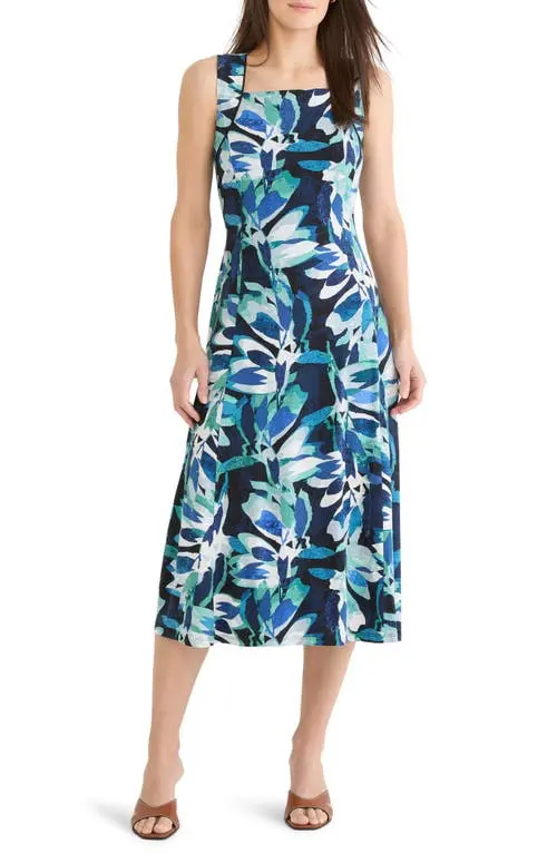 NIC+ZOE Giverny Knit Blanche Midi Dress