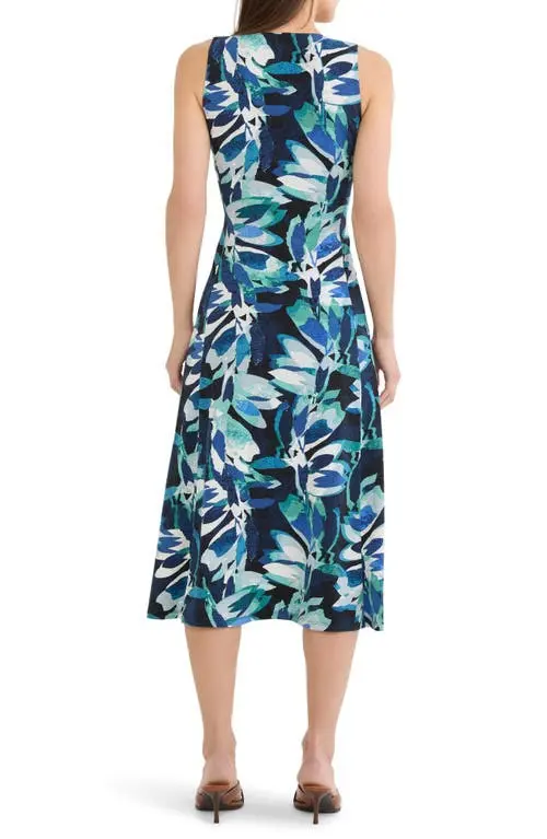 NIC+ZOE Giverny Knit Blanche Midi Dress