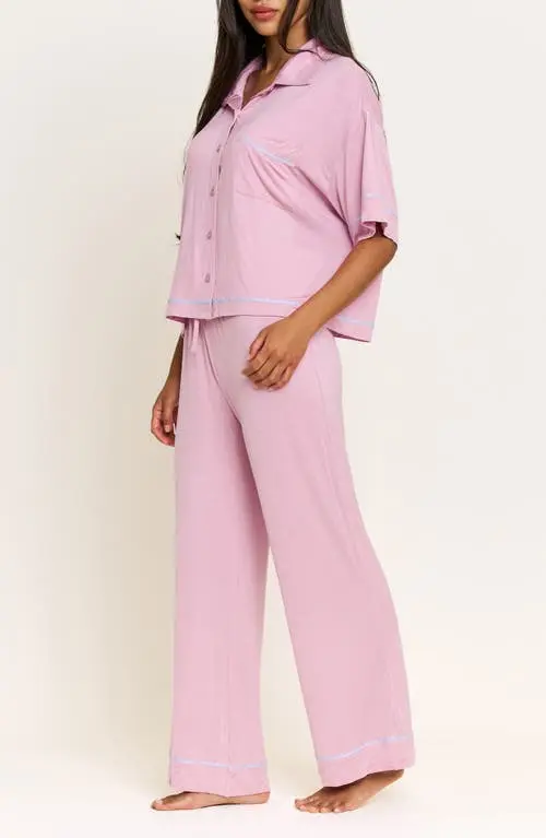 Honeydew Intimates Sweet Solstice Pajamas - Iris Bloom