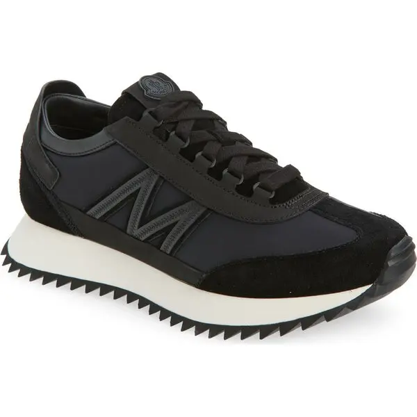 Moncler Pacey 2 Low Top Sneaker - Black