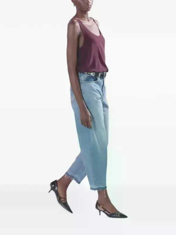 Pinko V-neck Silk Top