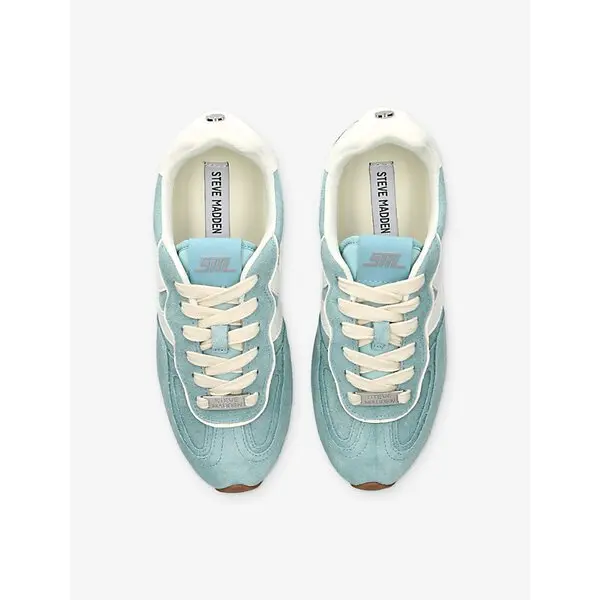 Steve Madden Abbi Suede Trainers