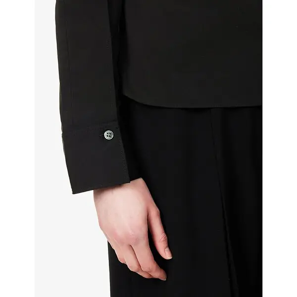Theory Open-sleeve Boatneck Top