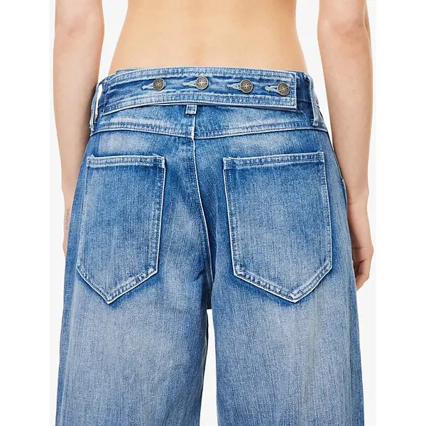 JADED LONDON Panelled Sonic Wide-leg Jeans