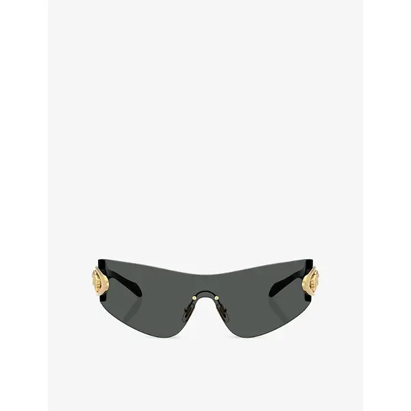 Versace Shield Sunglasses - Grey