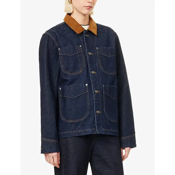 Khaite Patch-pocket Denim Jacket - Benson