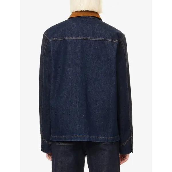Khaite Patch-pocket Denim Jacket - Benson