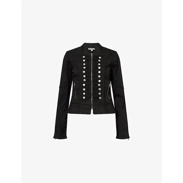 JADED LONDON Fitted Cotton Jacket