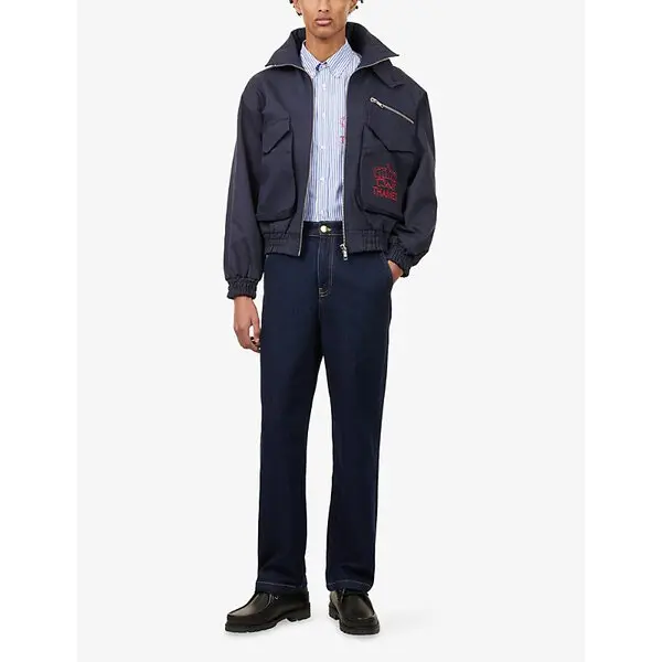 THAMES Johnny Straight-leg Denim Jeans