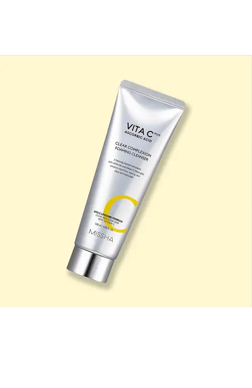 MISSHA Vita C Plus Clear Complexion Foaming Cleanser - None