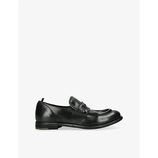 Officine Creative Kalliopi Leather Loafers - Black