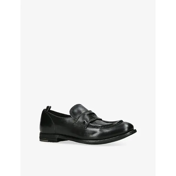 Officine Creative Kalliopi Leather Loafers - Black