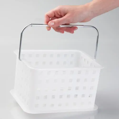 IDESIGN Small Stackable Shower Basketset Of 3made In Usa