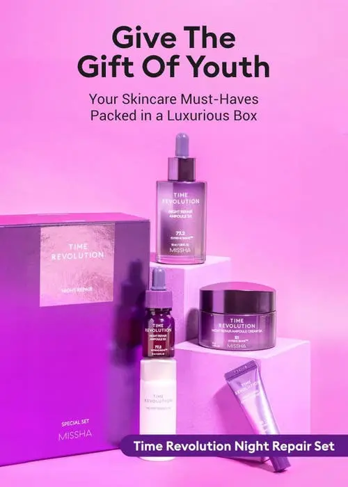 MISSHA Time Revolution Night Repair Special Set 5x