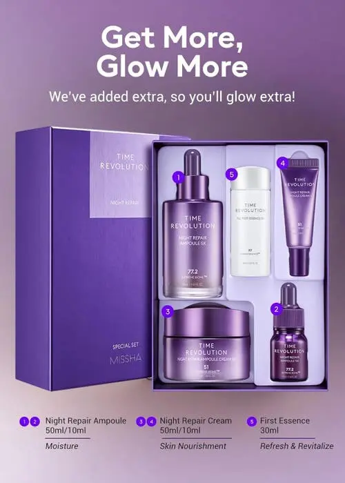 MISSHA Time Revolution Night Repair Special Set 5x