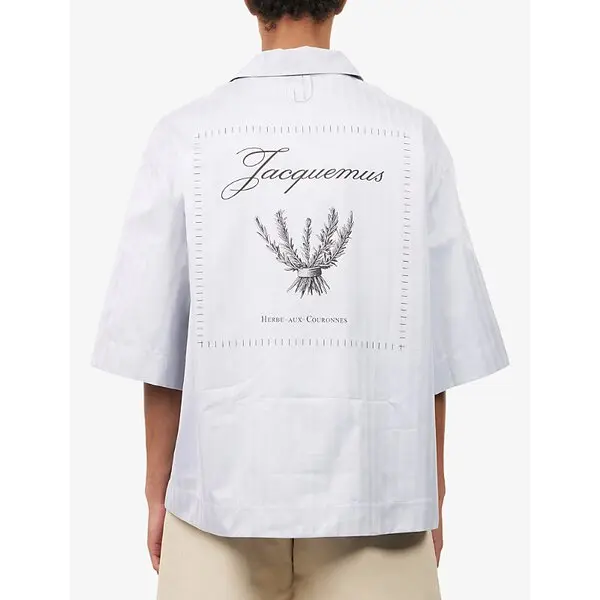 Jacquemus La Chemise Gardian Cotton Shirt